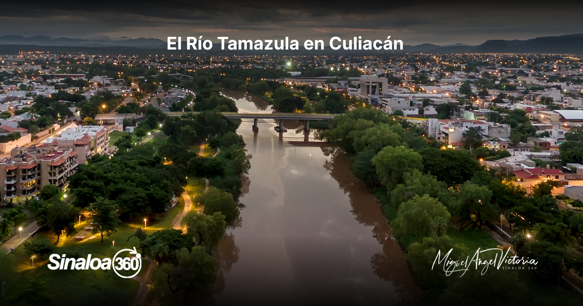 Río Tamazula en Culiacán: malecón, parques e Isla Orabá ️